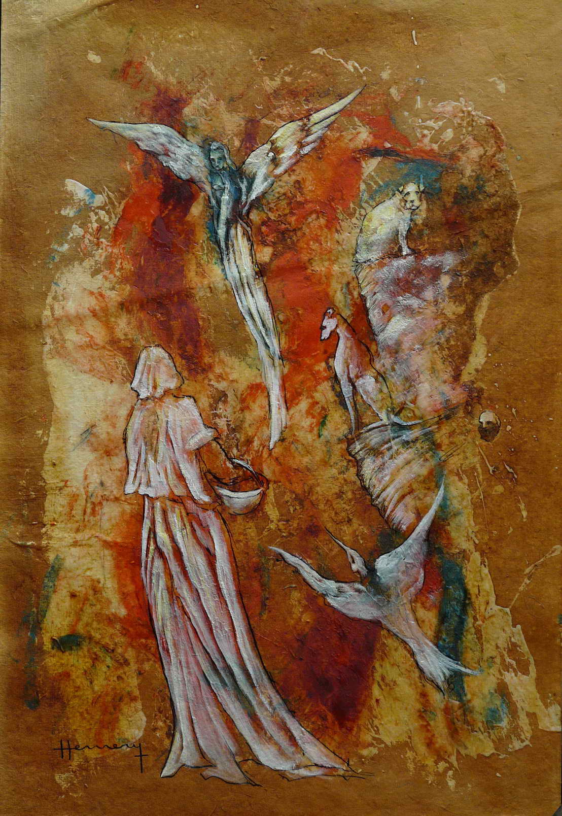Works on paper/ Oeuvres sur papier – Agnès Hémery